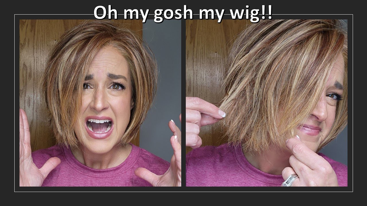 Can You Save a Frizzy Synthetic Wig? Straight Up With a Twist - YouTube