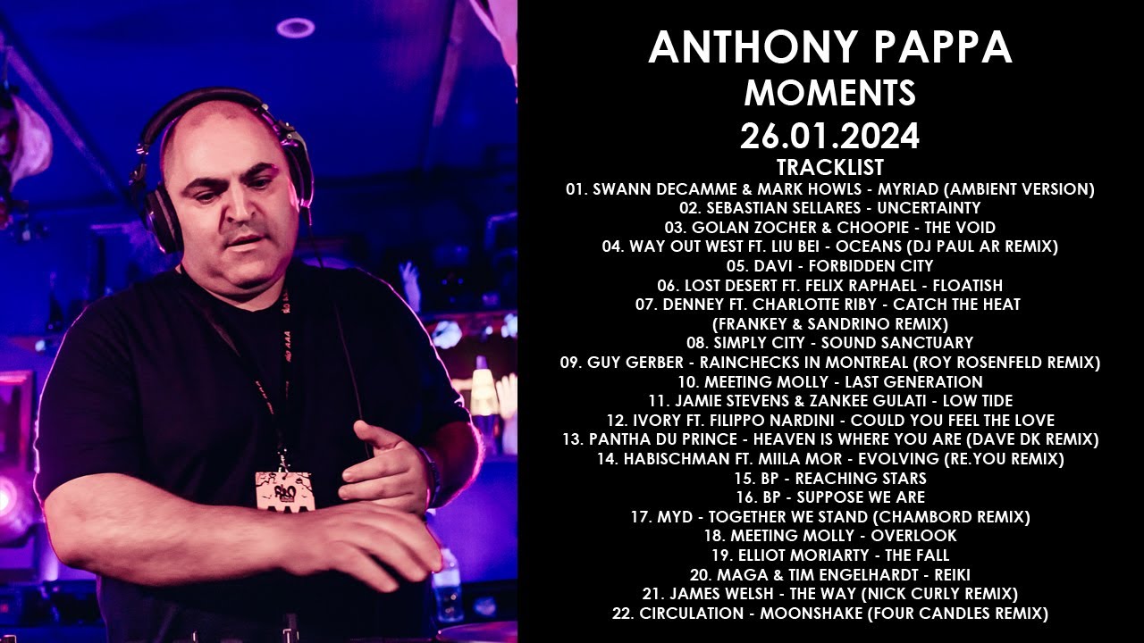ANTHONY PAPPA (Australia) @ Moments 26.01.2024 - YouTube