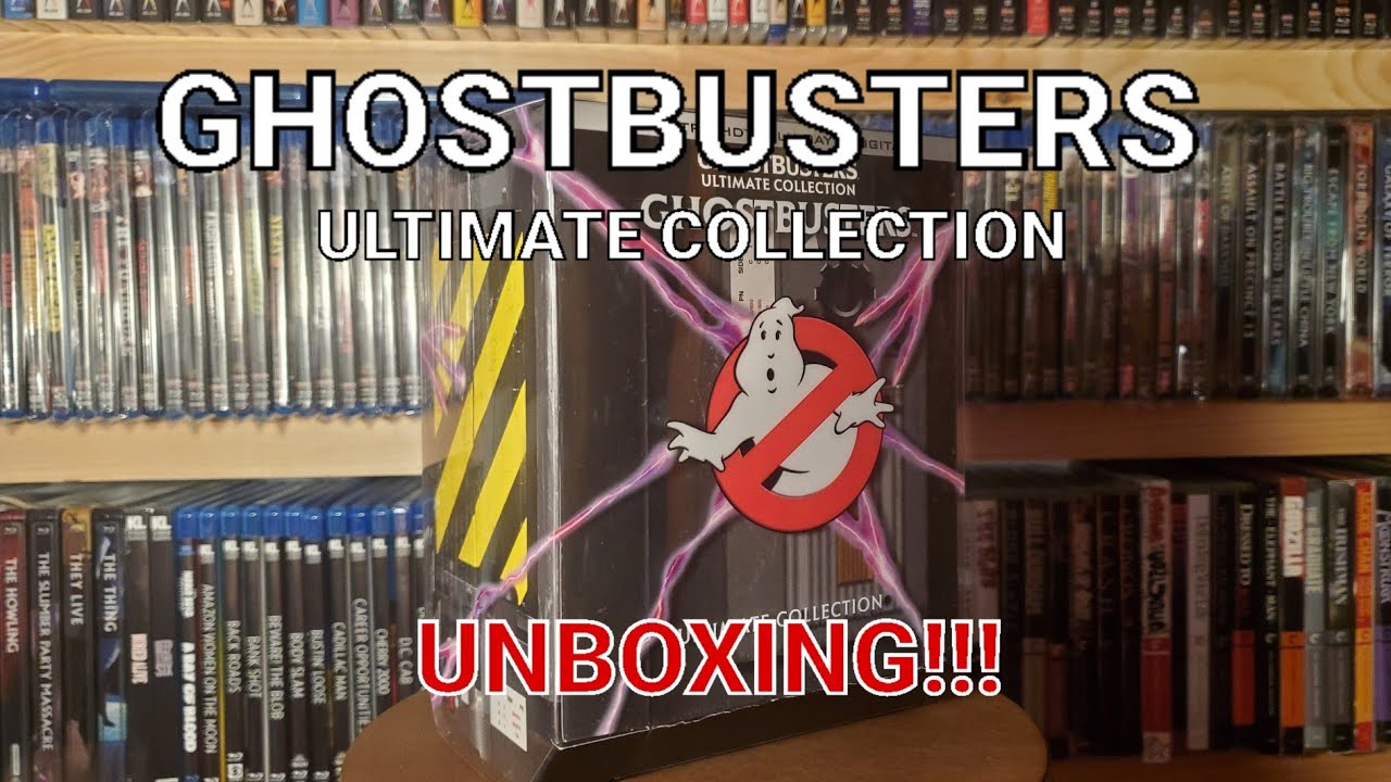 GHOSTBUSTERS 4K ULTIMATE COLLECTION UNBOXING!! - YouTube