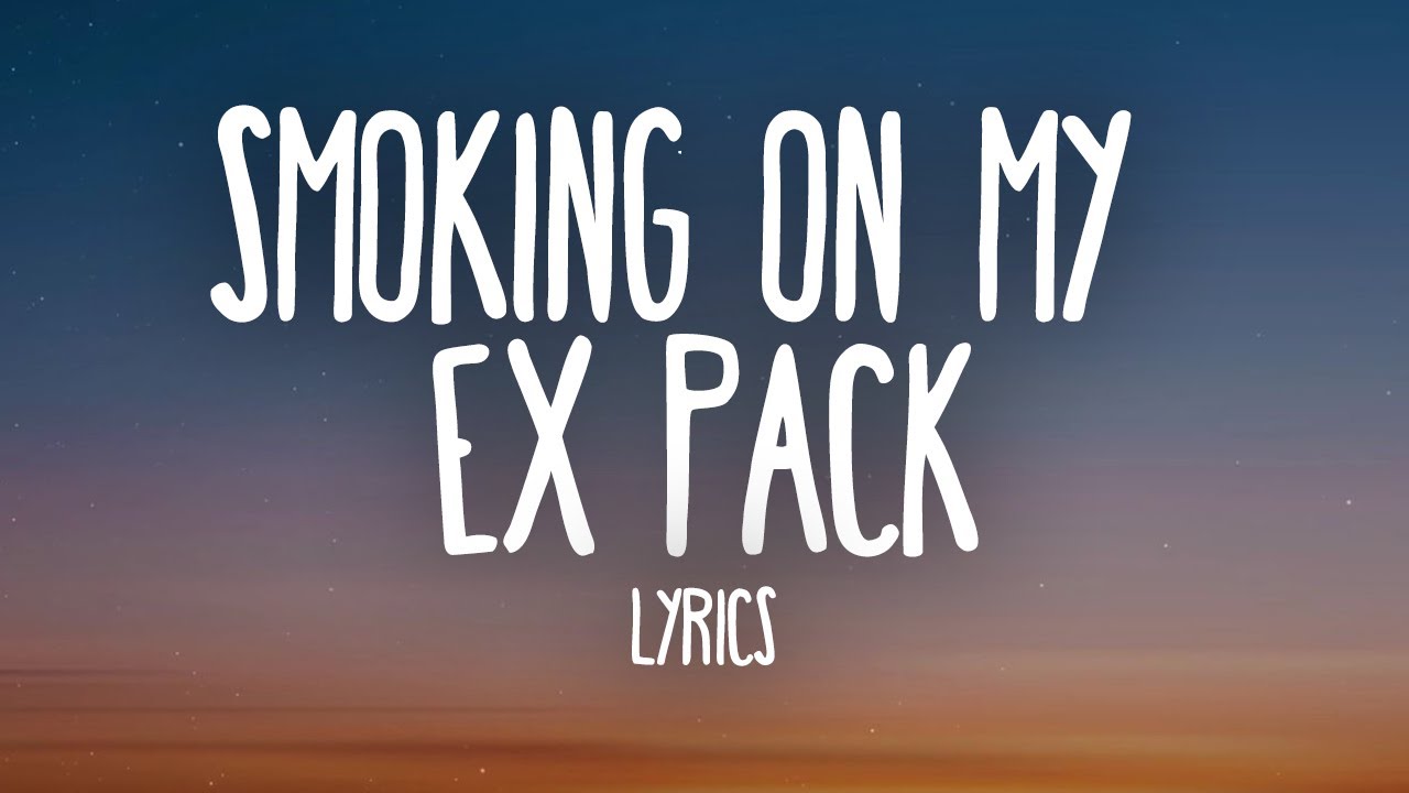 SZA - Smoking on my Ex Pack (Lyrics) - YouTube