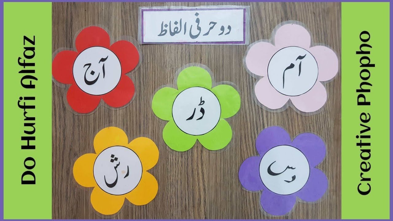 Do Hurfi Alfaz #dohurfialfaz #urduactivity #urduforkids #creativephopho ...