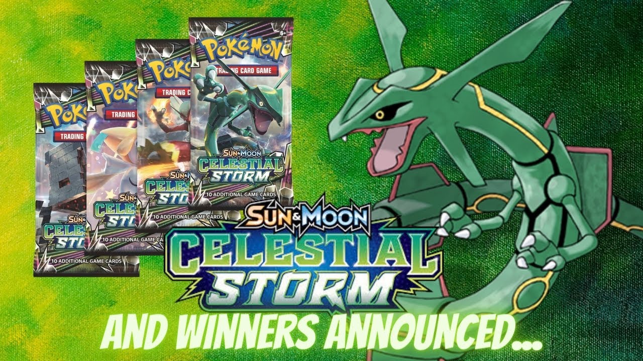 Giveaway Winners Announcement + 10 Celestial Storm Booster Packs!!! 🚨 😱 ...