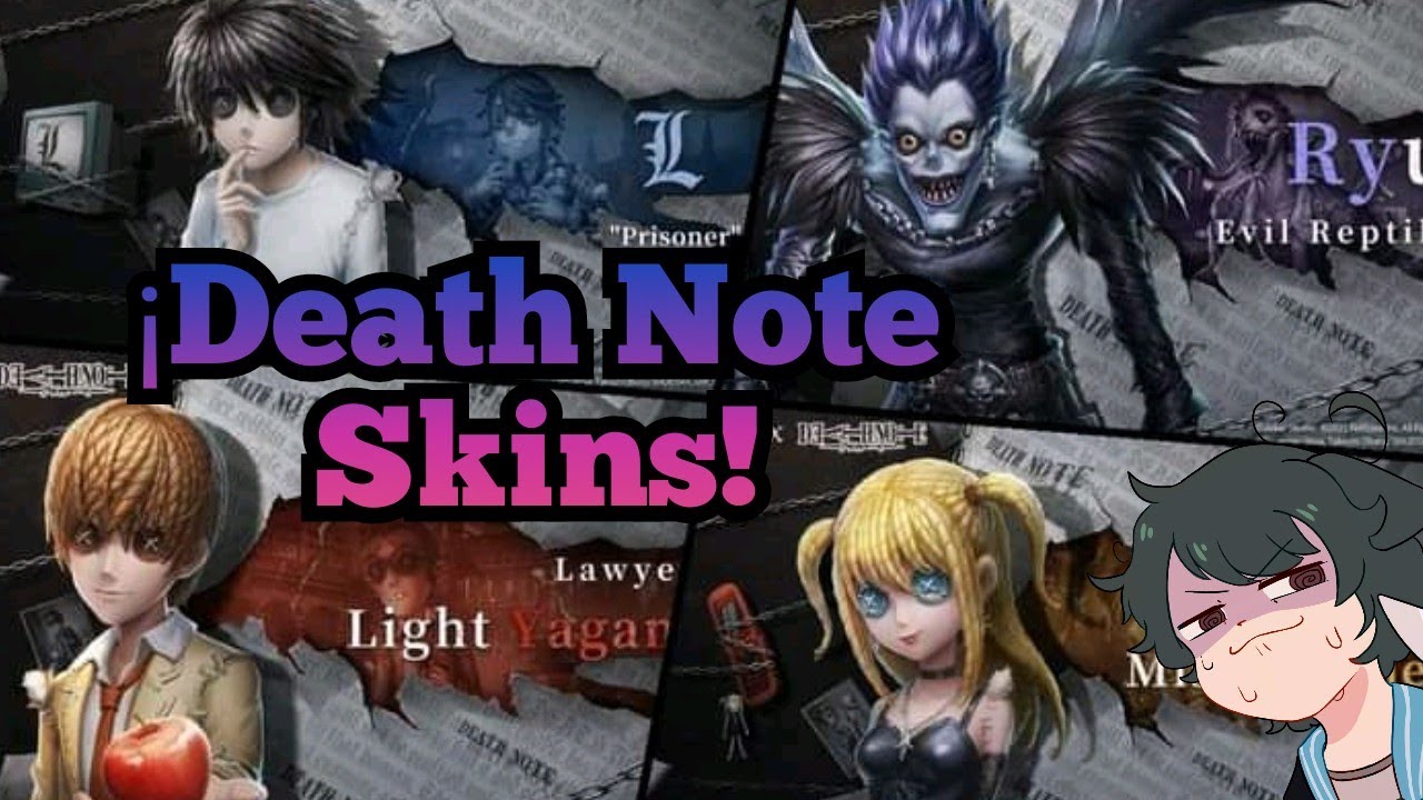 ¡Identity V x Death Note! 🍎 ¡Skins, opinión y Fecha! - YouTube