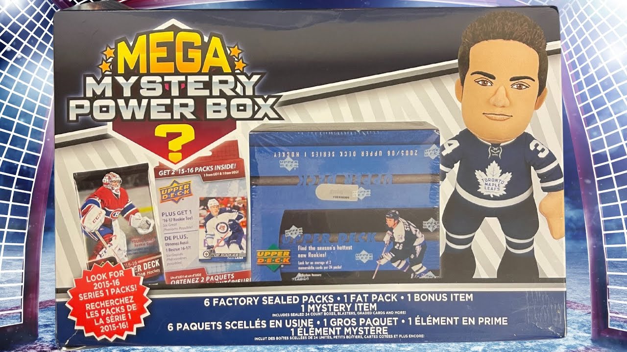 🔥NHL Hockey🏒MEGA Mystery Power Box - YouTube