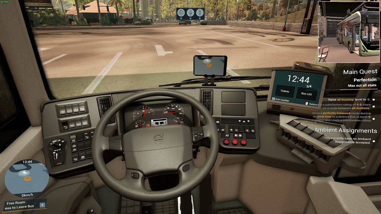 Bus Simulator 21 Cockpit Zoom Bug - YouTube