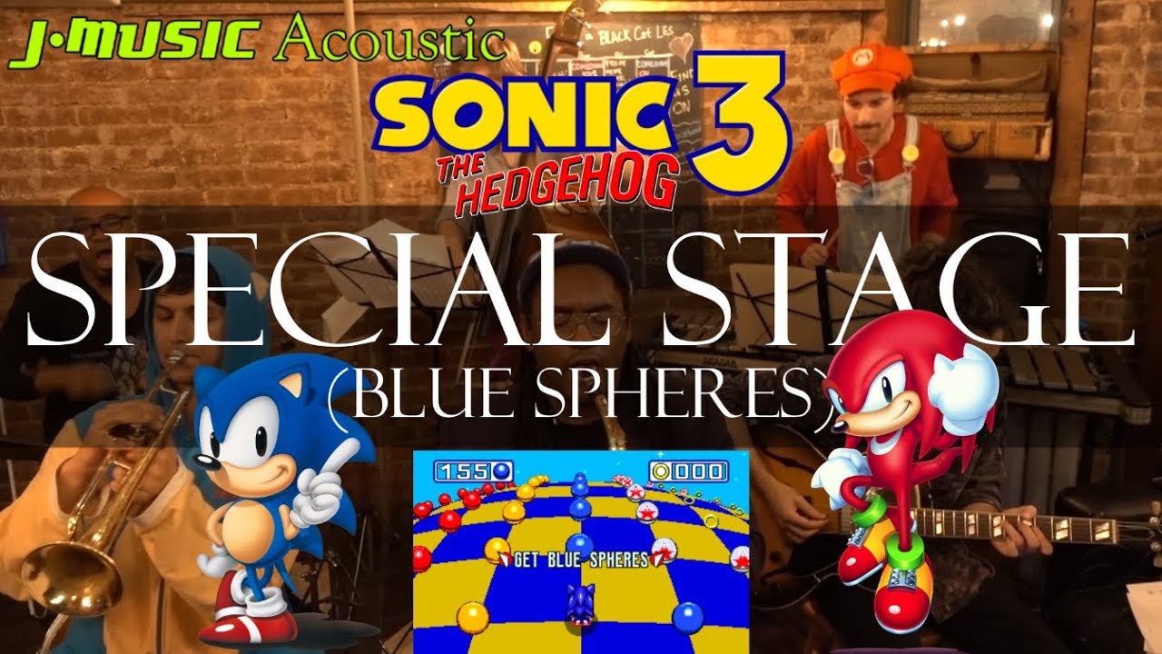 "Special Stage" (Sonic 3) LIVE Jazz Cover // J-MUSIC Pocket Band - YouTube