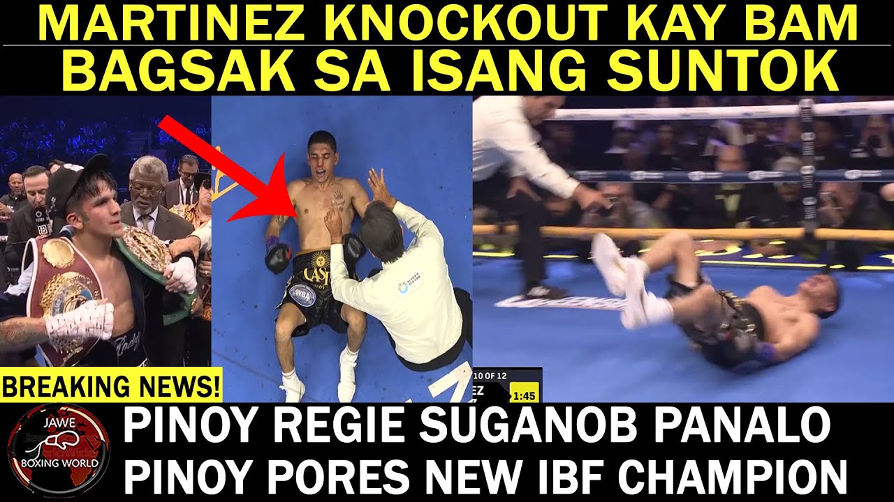 BREAKING NEWS: Martinez KNOCKOUT Kay Bam Rodriguez sa Round 10 | Mason ...