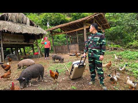 Goodbye, girl: CEO Ngoc begins her solo survival journey in abandoned houses |@TrieuNgoc8686