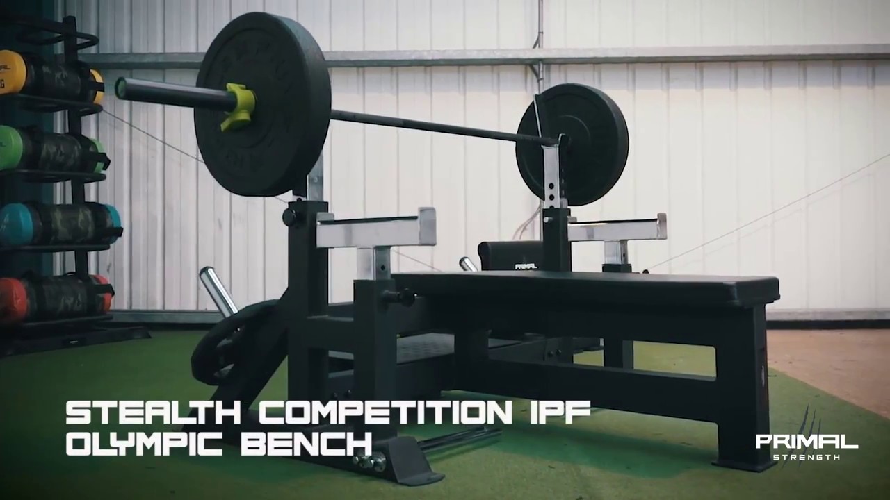 Primal Strength IPF Olympic Bench - FitnessInn - YouTube