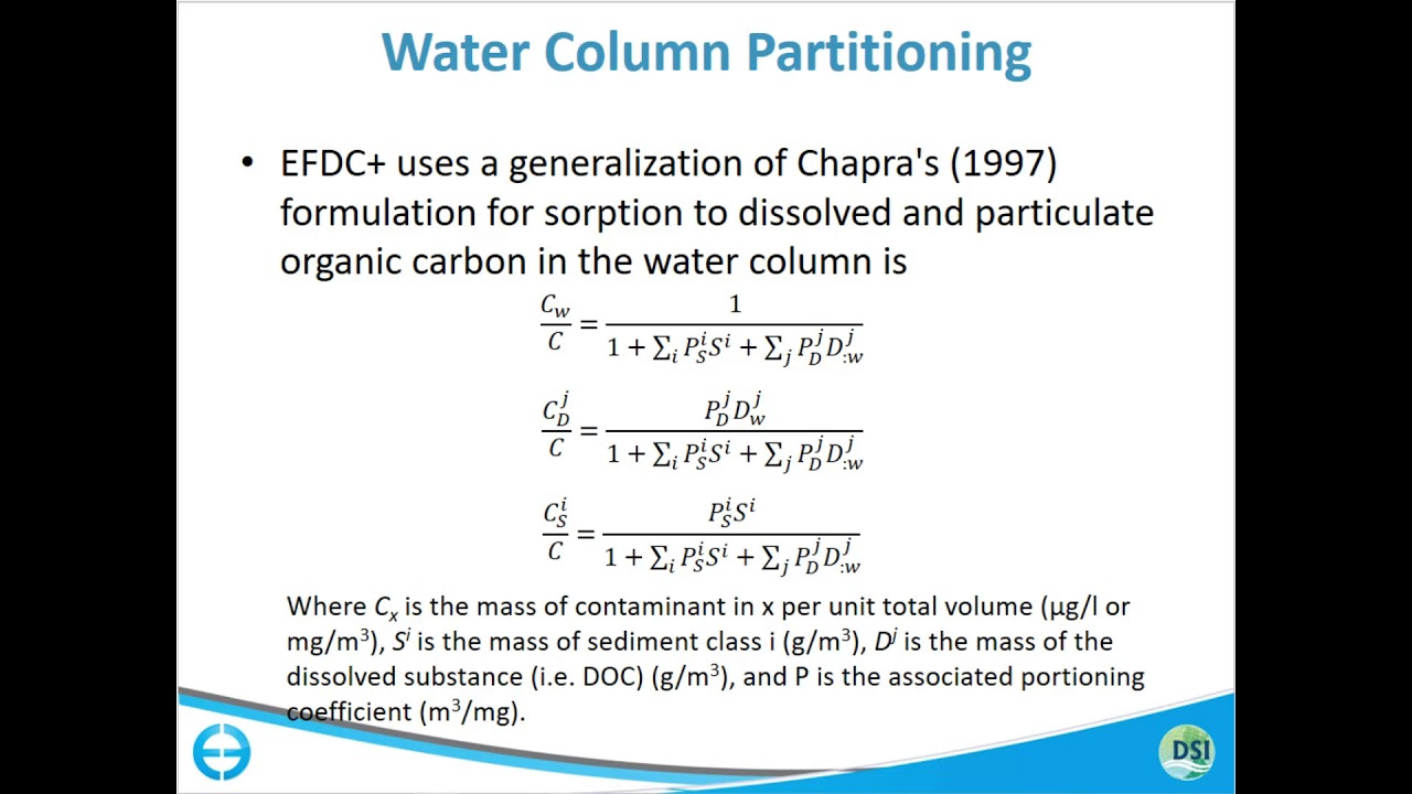 Contaminated Sediment Transport and Partioning Theory (Part 2) - YouTube