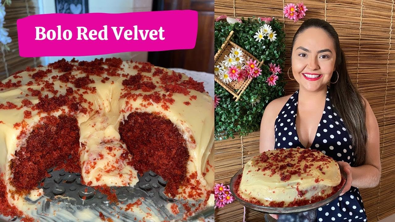BOLO RED VELVET | Doce Dica - YouTube