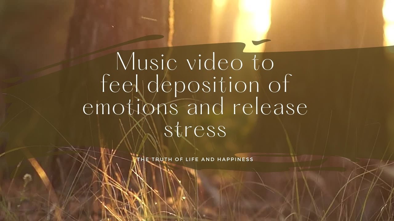 Relaxing to feel deposition of emotion and releasing stress | Relaxing ...