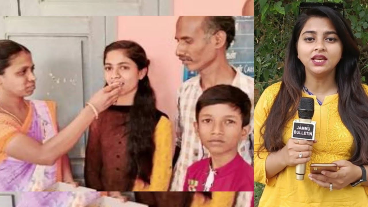 Daily wager’s daughter scores 600/600 marks in board exams - YouTube