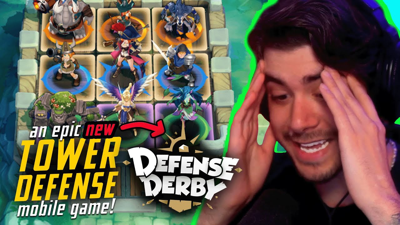 I love this NEW PvP Tower Defense Game! Defense Derby is ADDICTIVE ...