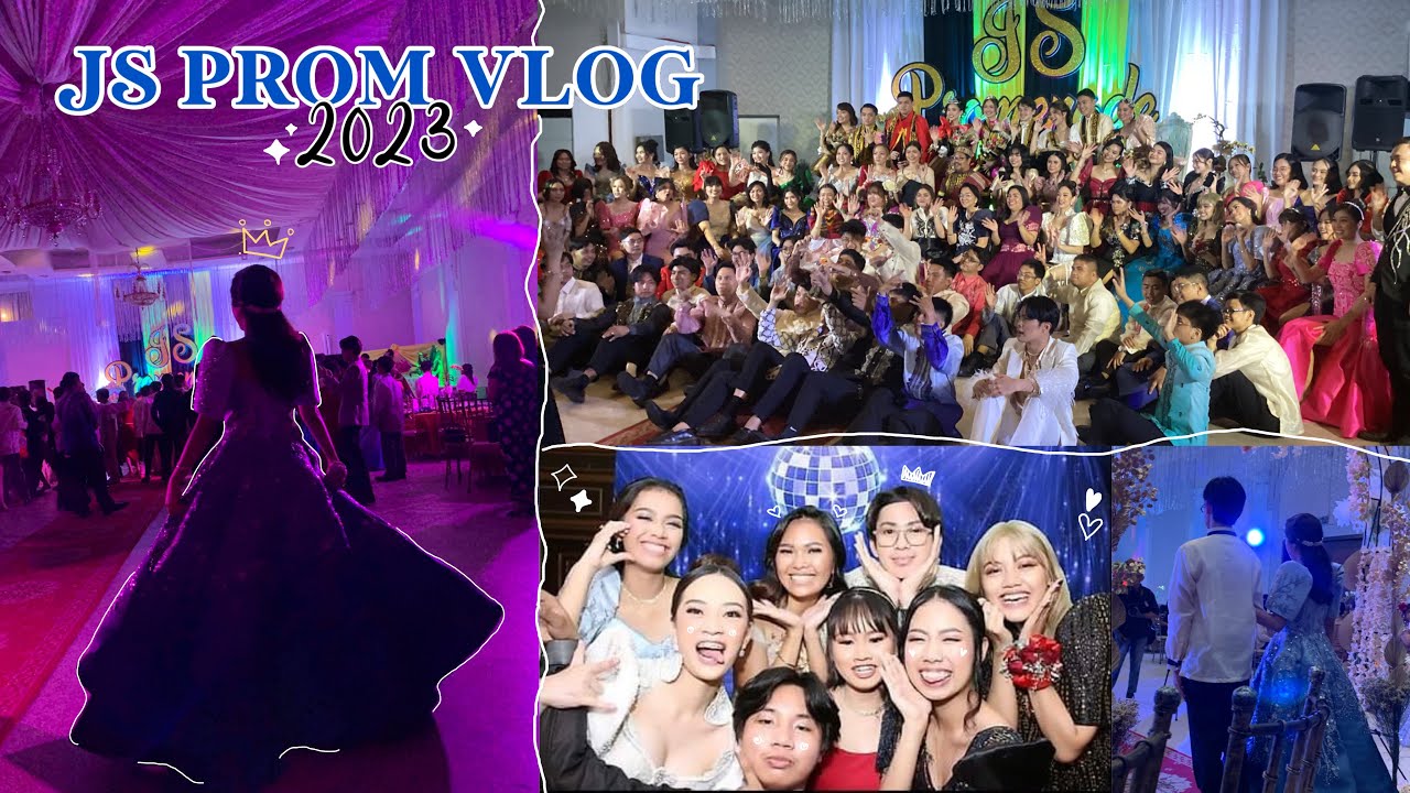 PROM VLOG 2023!!💃🏽(senior highschool) | party, pictures, friends, dance ...