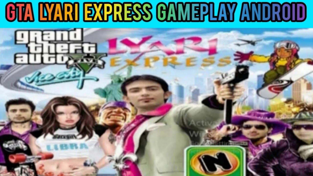 GTA Vice City Lyari Express Gameplay Android Working - YouTube