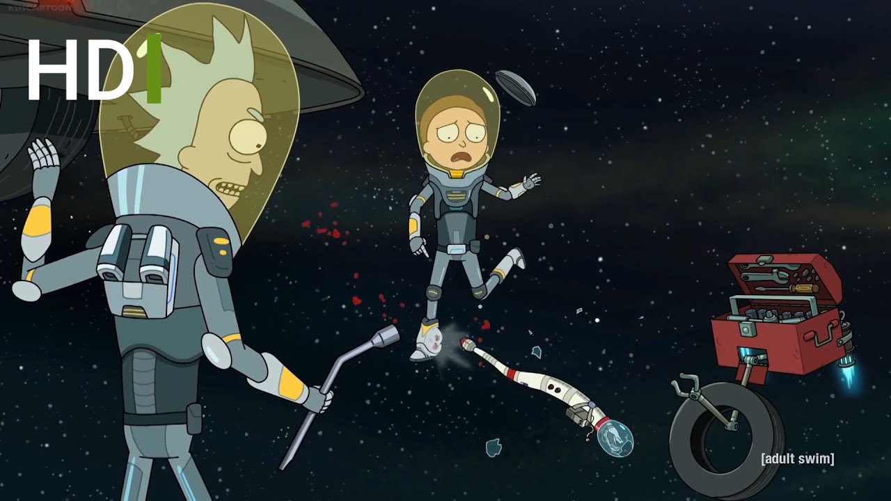 There's Snake in Space? Season 4 Episod5 (Rick and Morty Clips) - YouTube