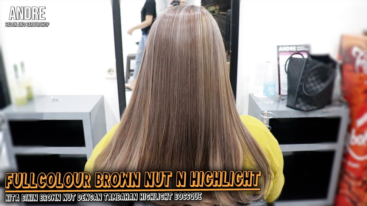 Fullcolour Brown Nut With Highlight Light Ash Brown Terbaru! - YouTube