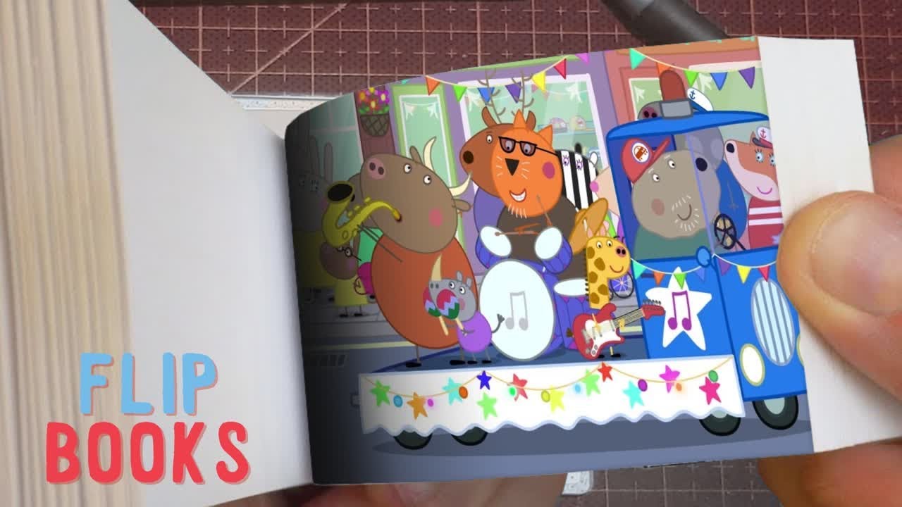 Flip Book - Peppa Pig English Episodes - Peppa Pig at the Carnival-Part ...