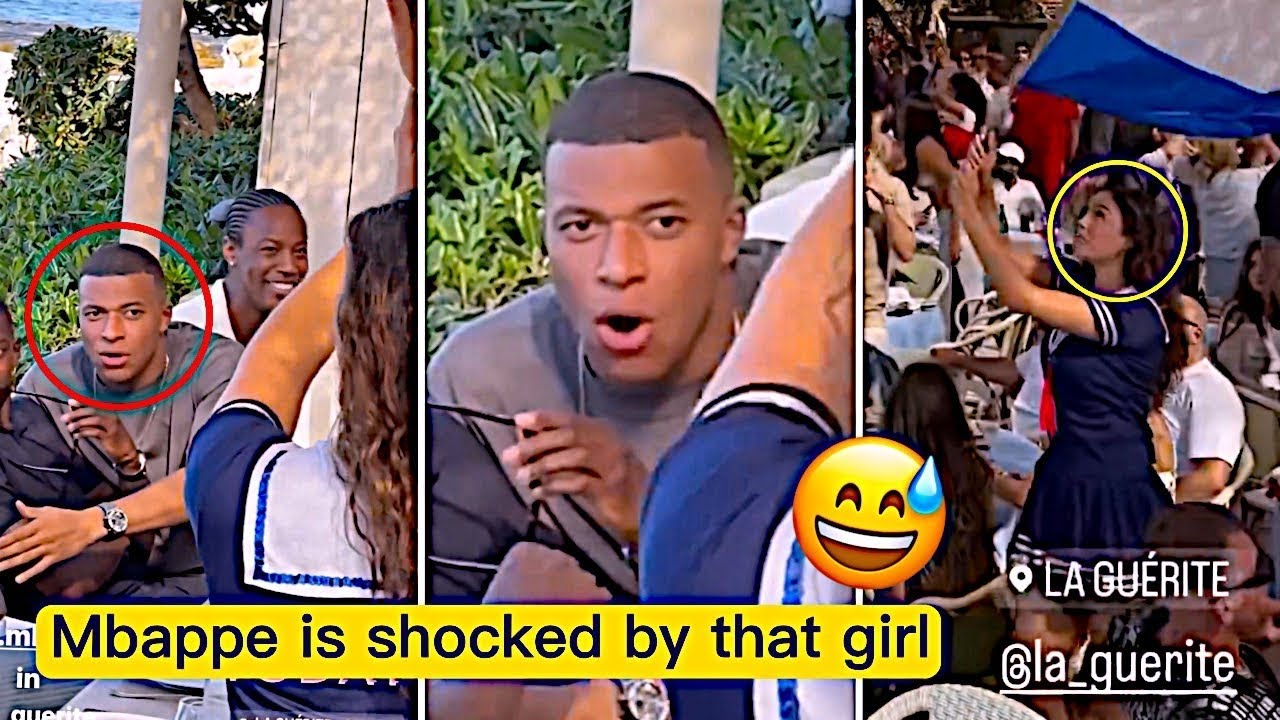 Mbappe Changed Her Life Forever By Just Looking At Her 😭 - YouTube