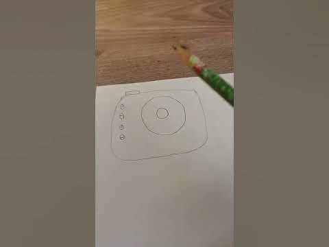 туториал как сделать бумажный фотоаппарат 💗 - YouTube