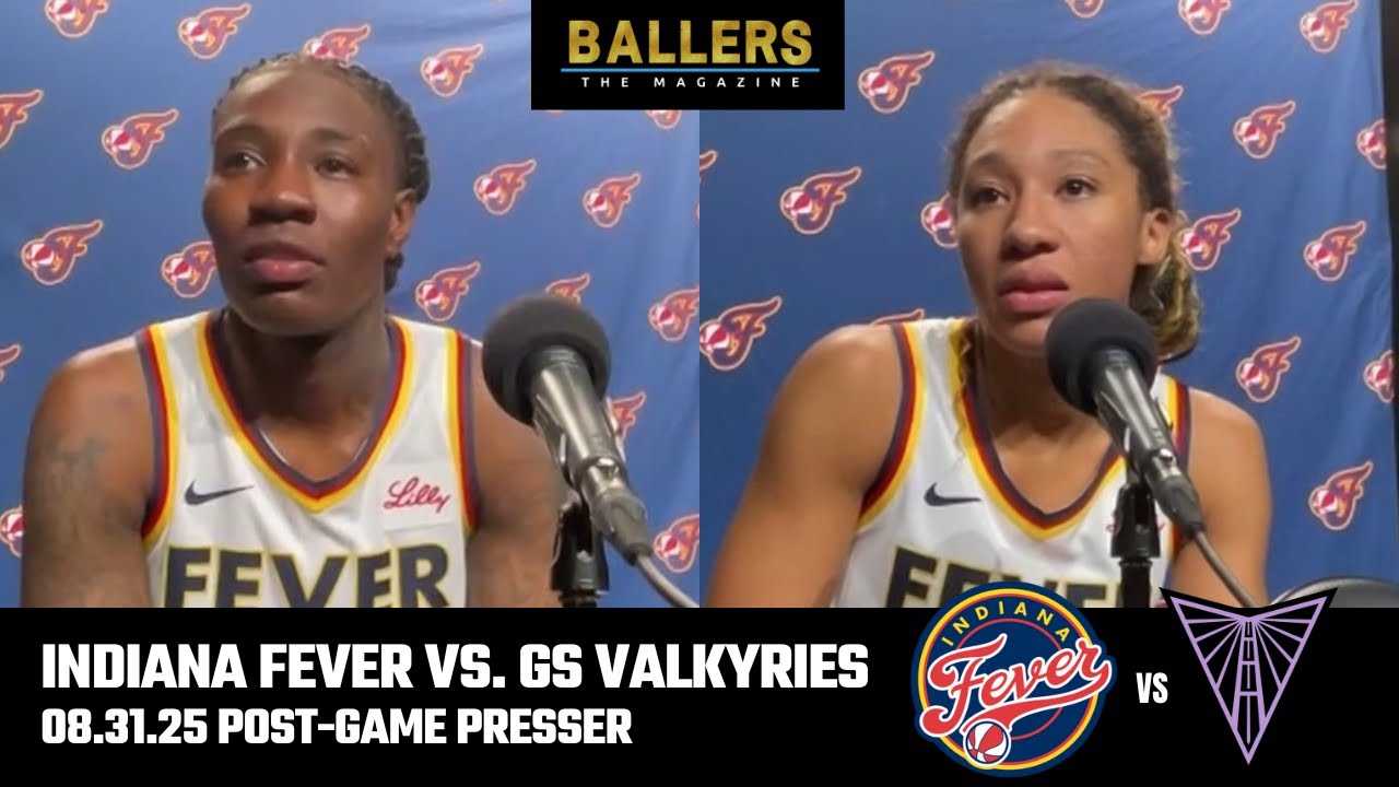 Natasha Howard & Aerial Powers: Indiana Fever Postgame Presser | vs ...