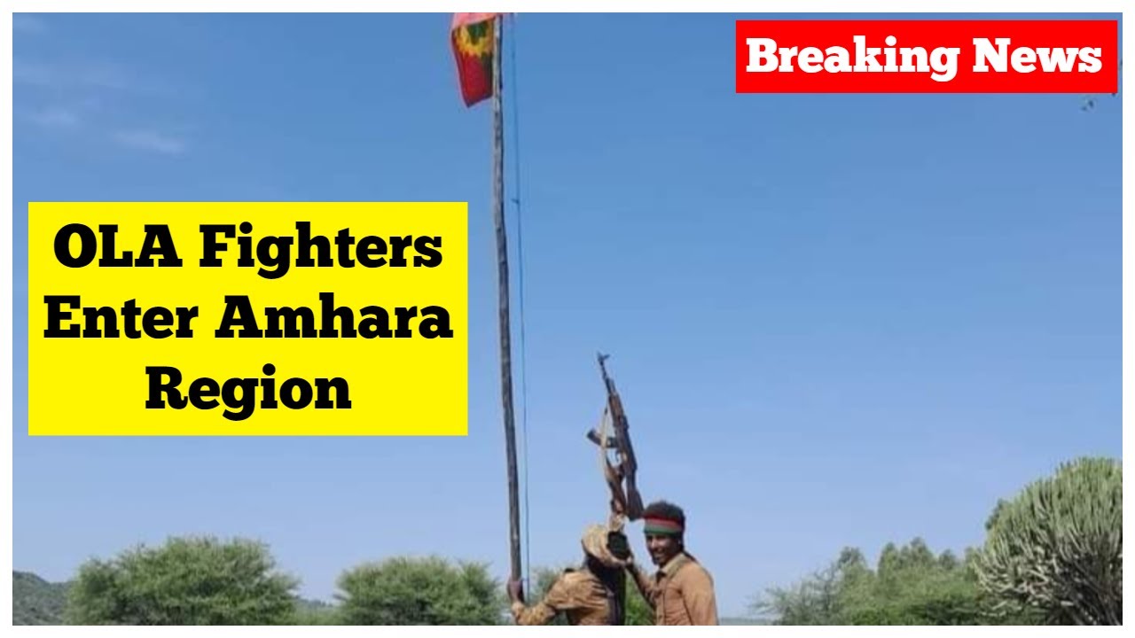 Breaking News Ethiopia: OLA Fighters Enter the Amhara Region - YouTube