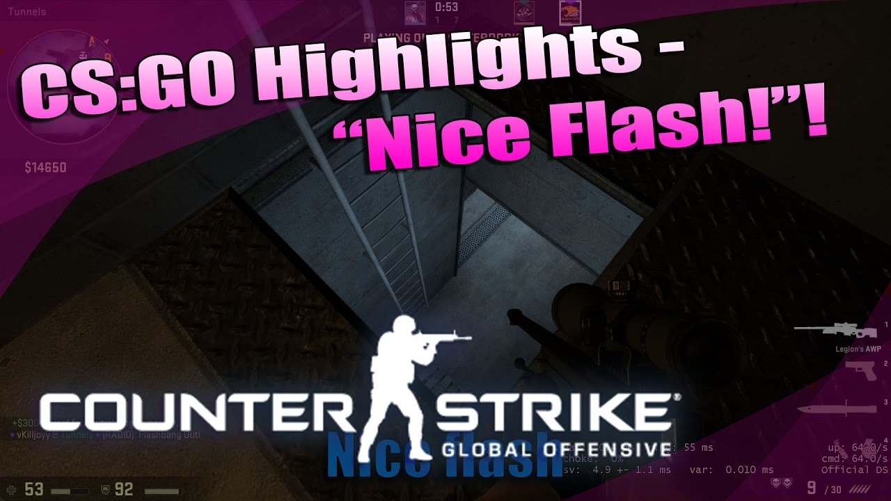 CS GO Highlights - "Nice Flash!" - YouTube
