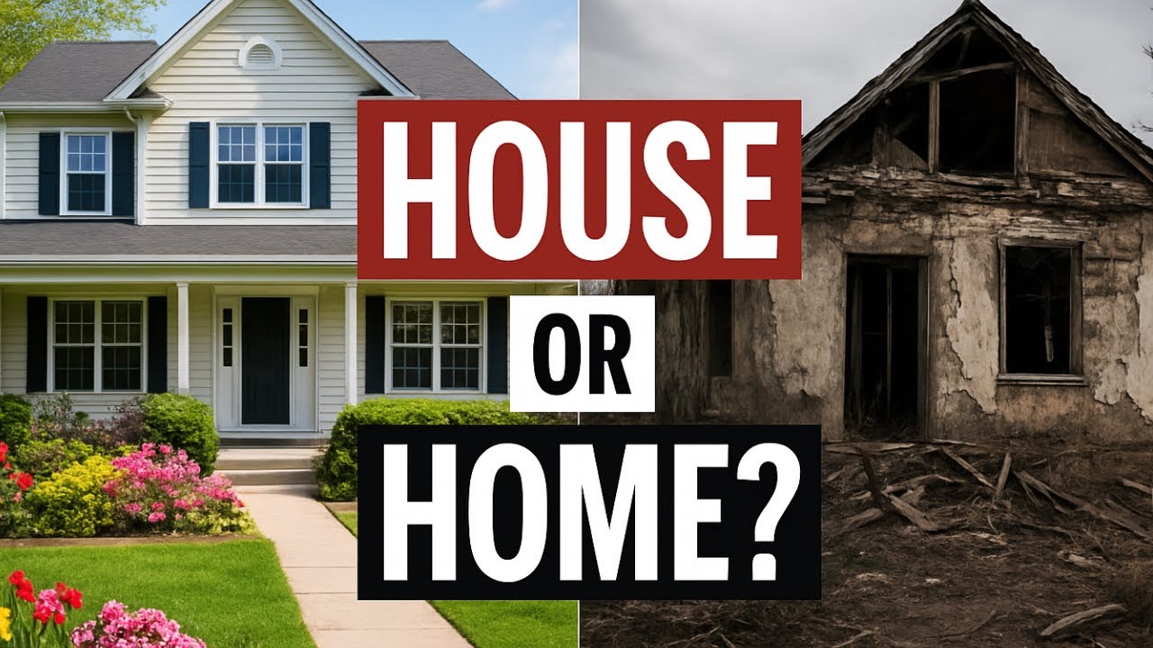 Building a Home vs. Just Living in a House | Creating Peace & Structure ...