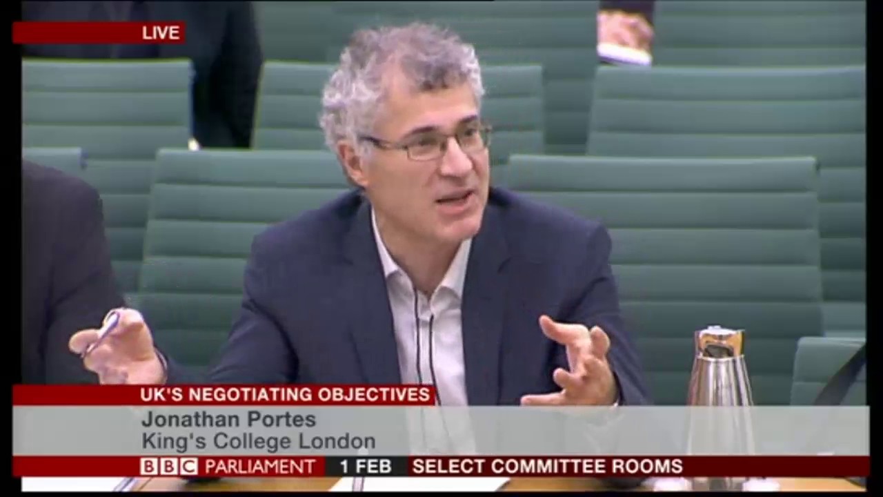Brexit fallout: Jonathan Portes & Ivan Rogers give evidence to ...