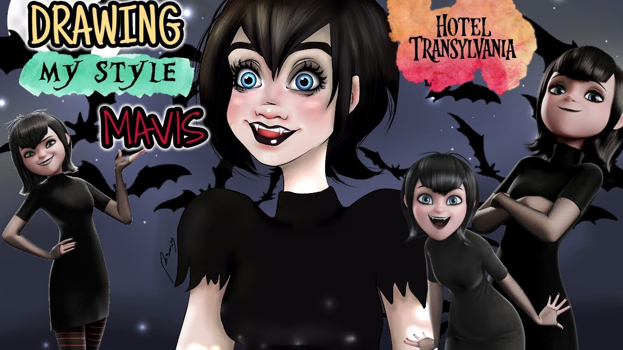 Drawing MAVIS/HOTEL TRANSYLVANIA/Disney - YouTube