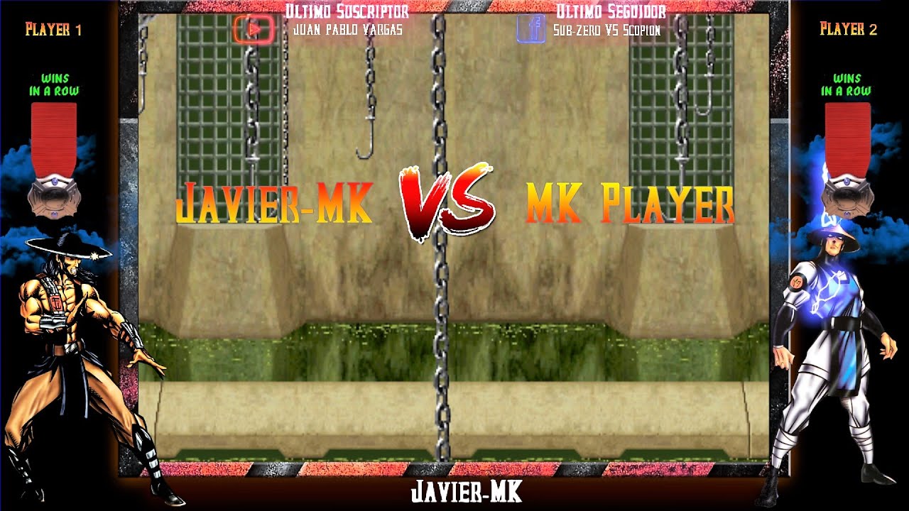 🎮 P1 Javier-MK (🇦🇷) vs MK-Player (🇦🇷) P2 🎮 Mortal Kombat II 3.1 ...