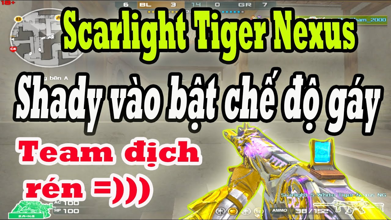 ️[Scarlight Tiger Nexus] Shady vào bật đế độ gáy siêu mạnh, Team địch rén buông chuột =)) ️ ...