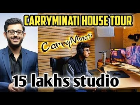 Carryminati Studio And Room Setup View | Yalgaar Shooting Set fully ...