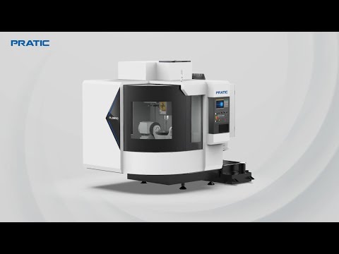 PRATIC Cradle 5-Axis VMC Machining-PL380D - YouTube