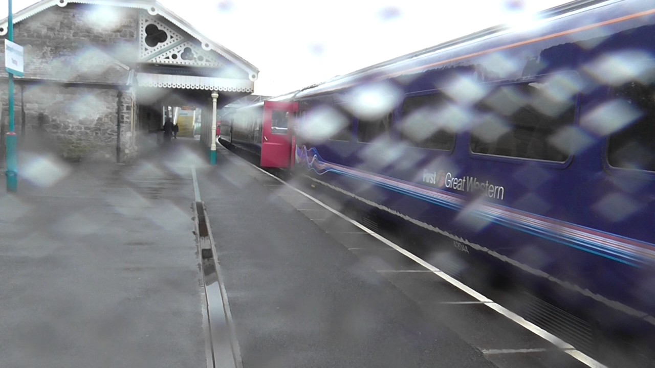 Trains At Tenby Railway Station 10/06/2017 - YouTube