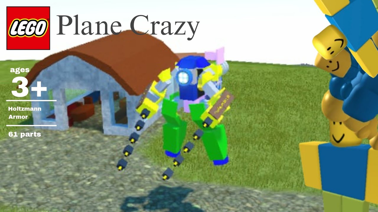 noob armour / Mech suit | Roblox Plane Crazy Tutorial - YouTube