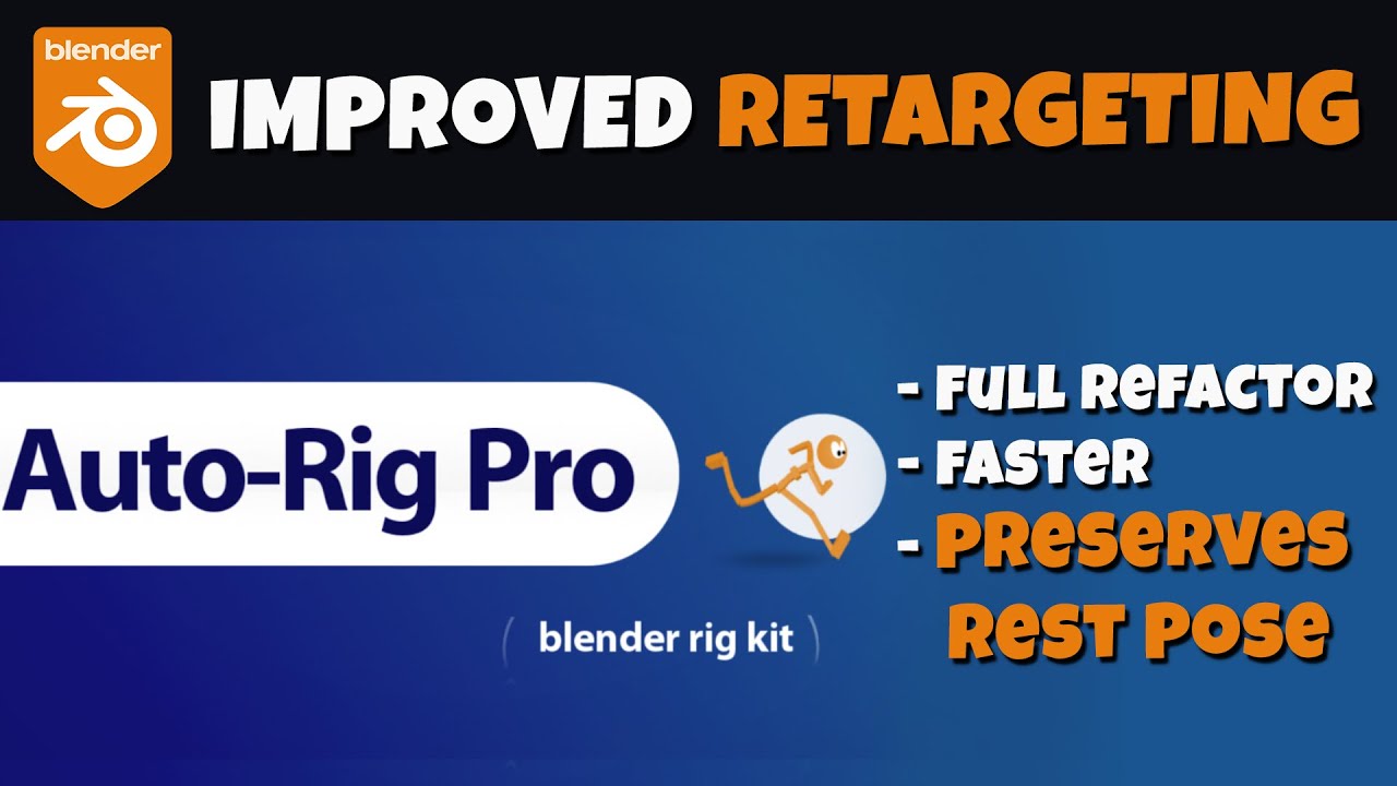 Auto-Rig Pro - Retargeting Improvements! - YouTube