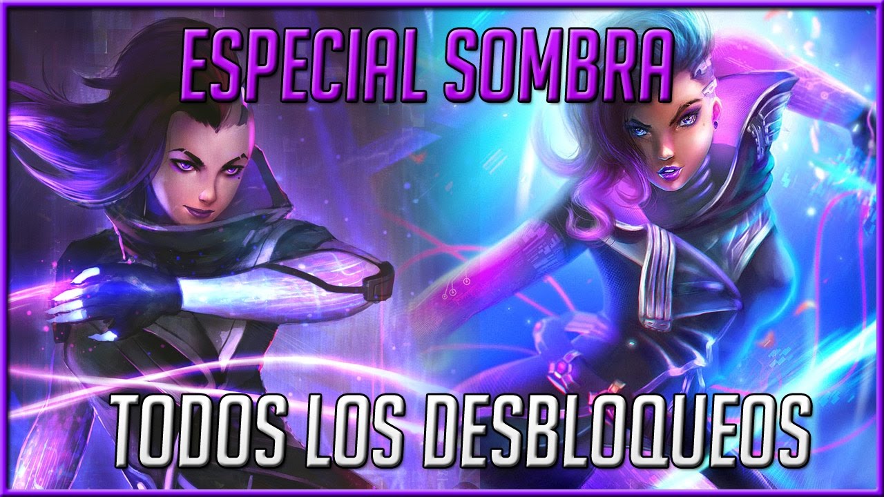 Especial Overwatch - Todos los desbloqueos de Sombra (skins,poses, todo ...