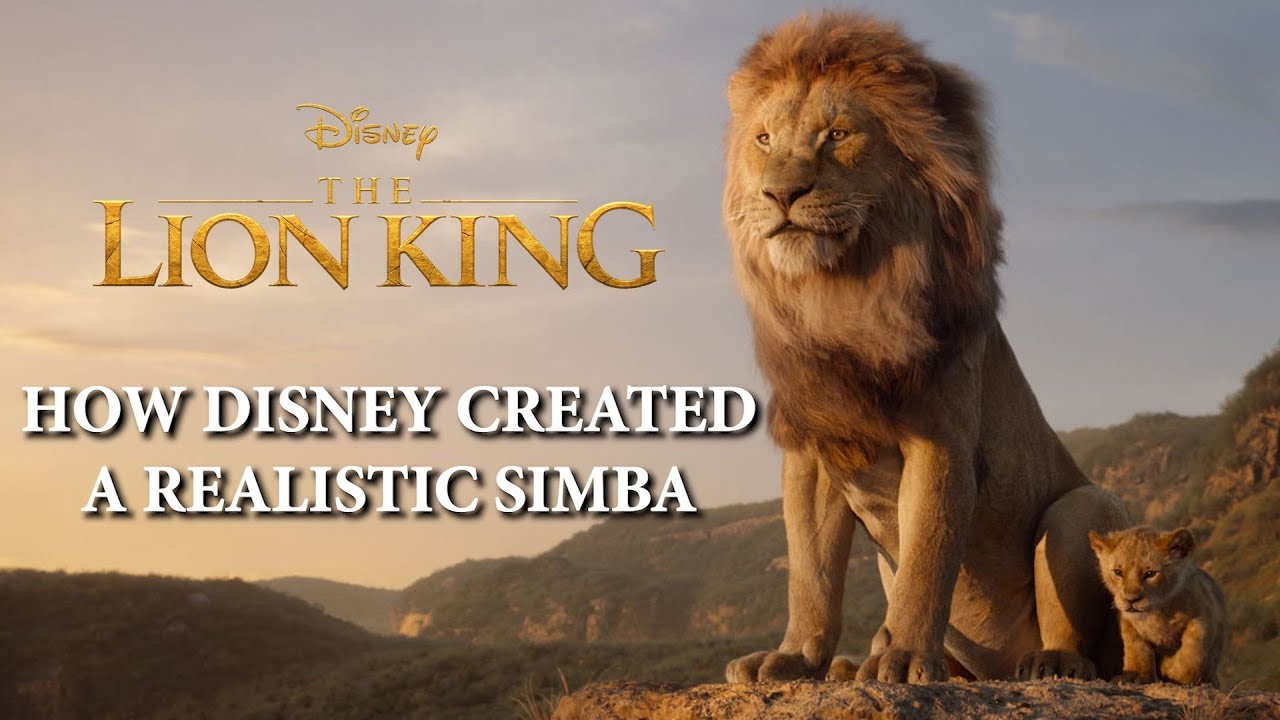 The Lion King: How Disney Created A Realistic Simba - YouTube