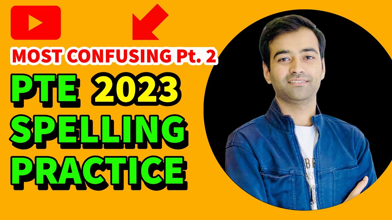 📝PTE Most Confusing Spellings! 📚💡 Ultimate Practice Guide!" Part-2 ...