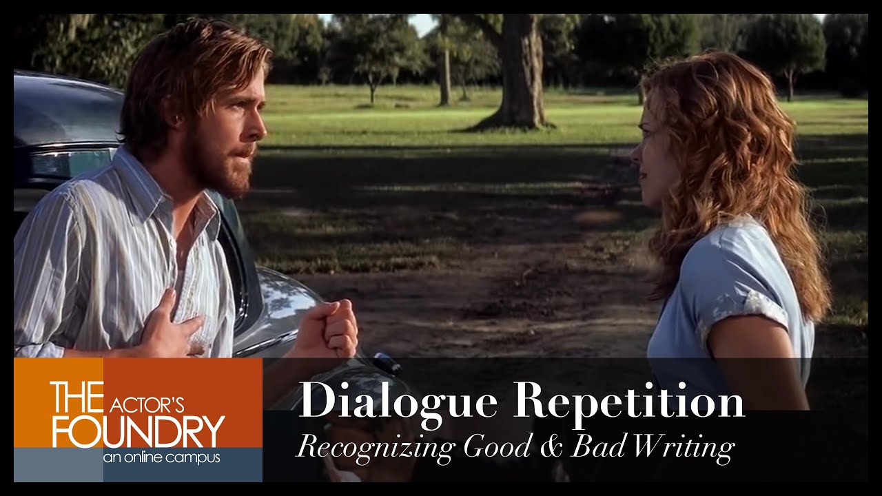 Dialogue Repetition: Recognizing Good & Bad Writing - YouTube