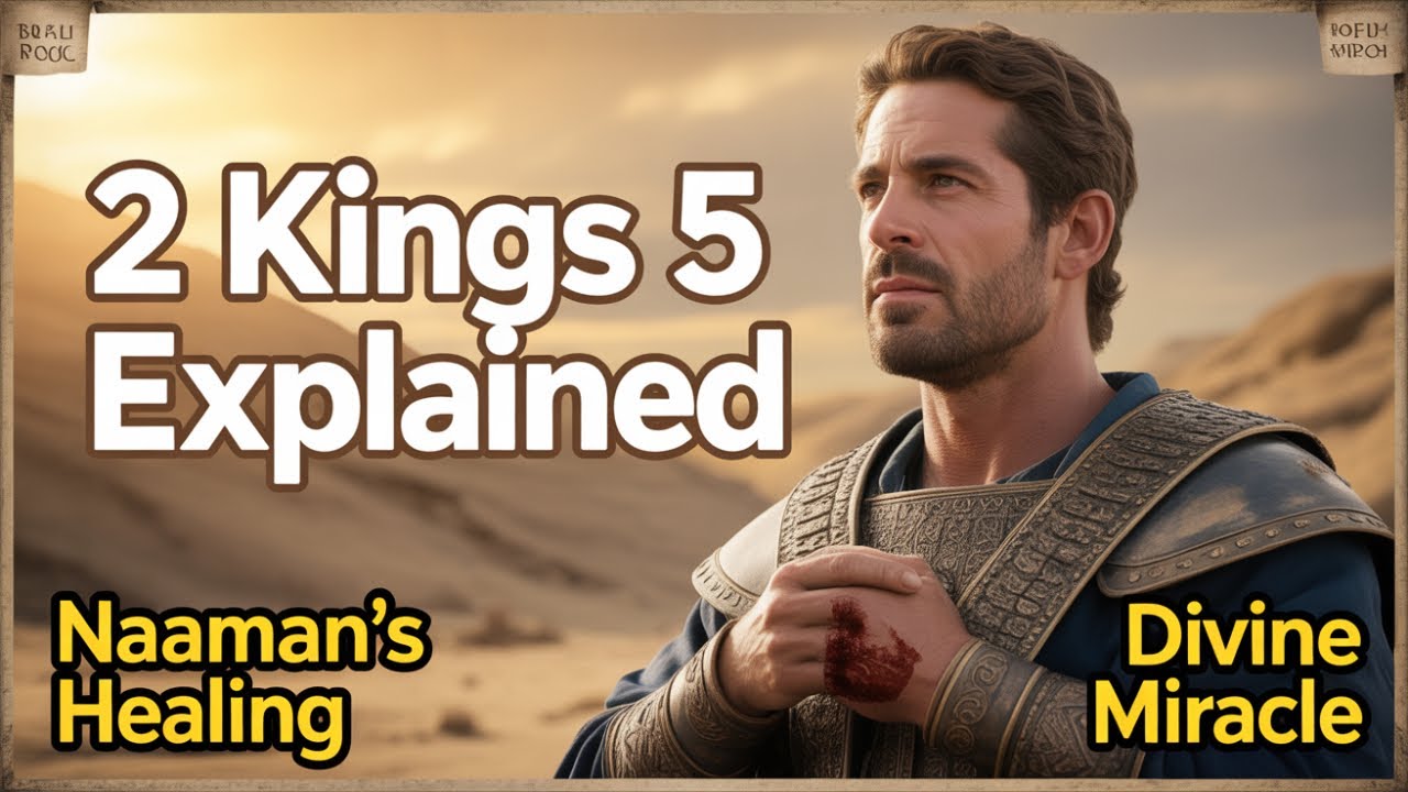 2 Kings Chapter 5 Explained (Naaman’s Healing, Humility, and the ...