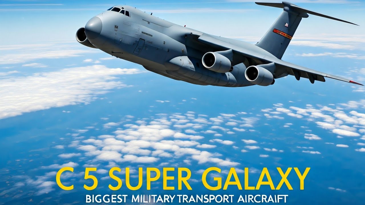 Inside Of The C-5 Super Galaxy Aircraft: Biggest & Ultimate Military ...