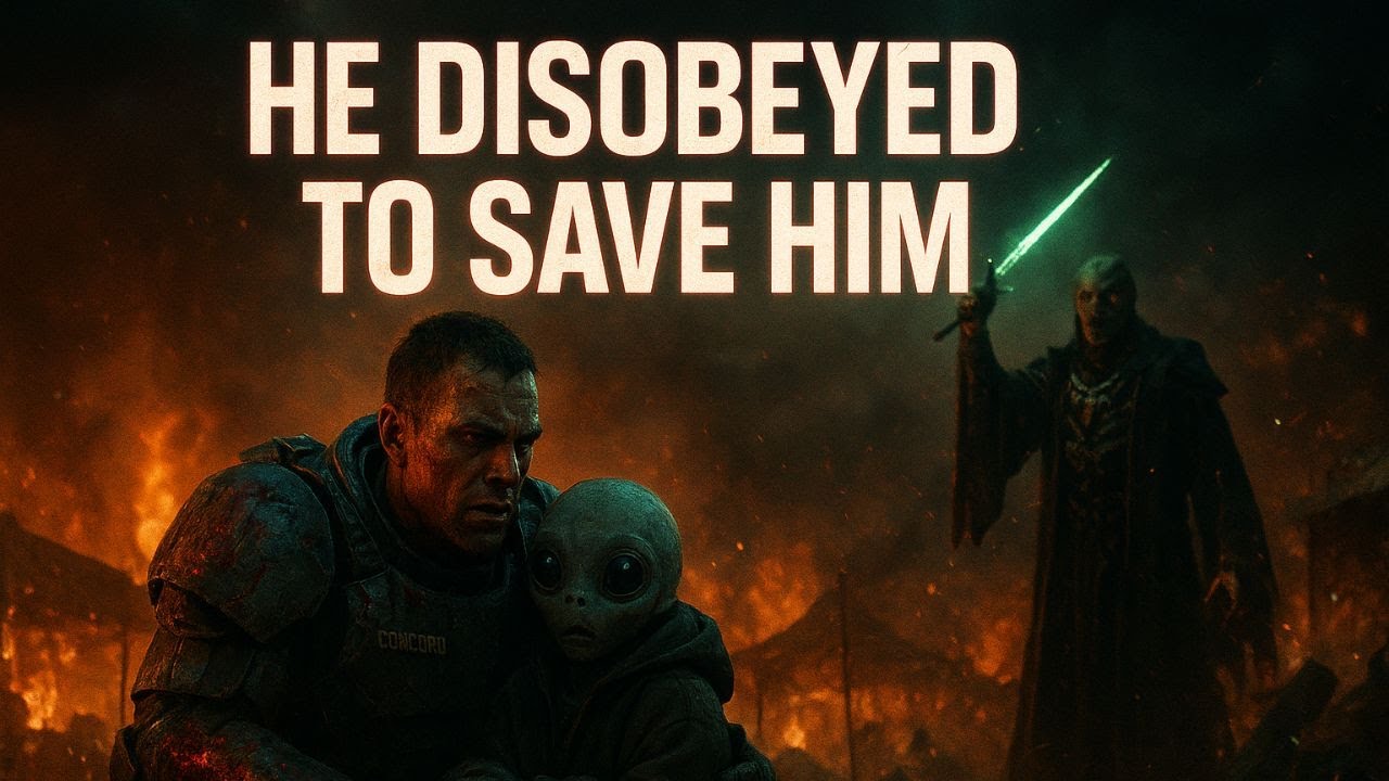 Human Sergeant Defies Orders to Save Alien Child from Bone-Eaters |HFY# ...
