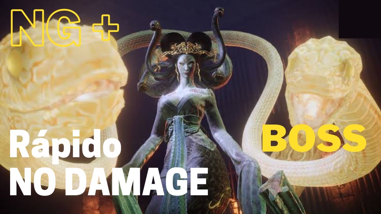 Wo Long:Boss Baishe NO DAMAGE - YouTube