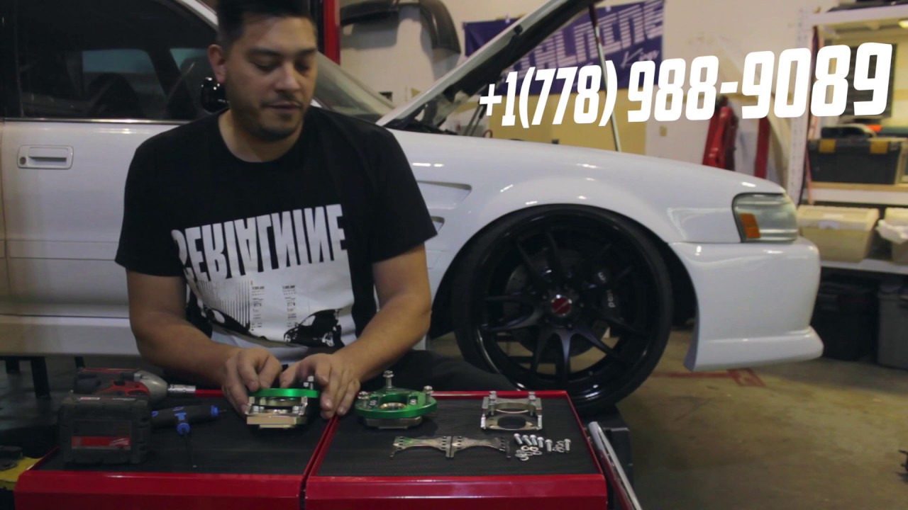 SERIALNINE NCAs Negative Camber Adapter - YouTube