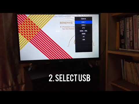 How to view video in fullscreen when use USB in Skyworth LED 32'' TV