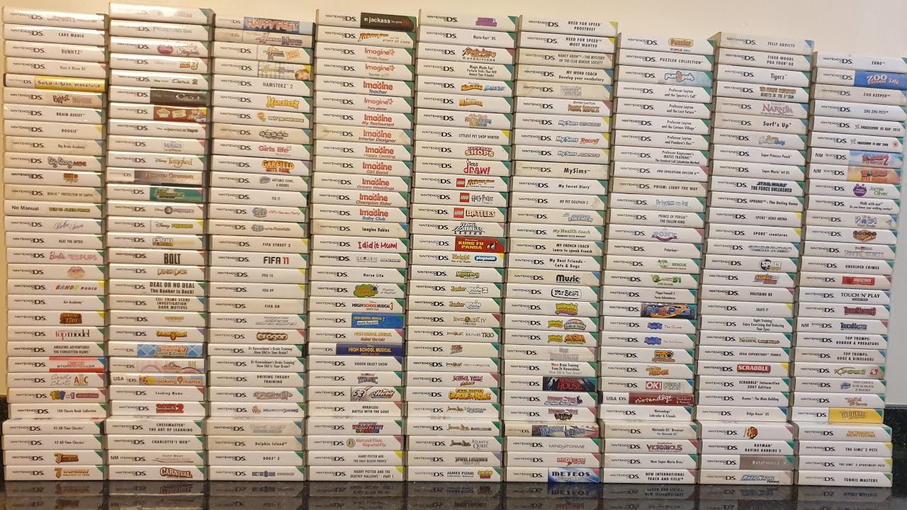 Nintendo DS/2DS/3DS Game Collection Choice in 2025 - YouTube