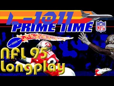 NFL 95 - Sega Sports Longplay - Part 1 - YouTube